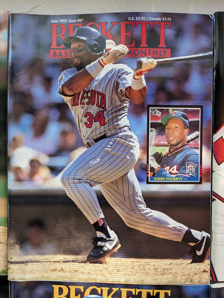NEW Lot! Beckett Baseball Card Monthly Magazine: RARE 1990s, Mark ...