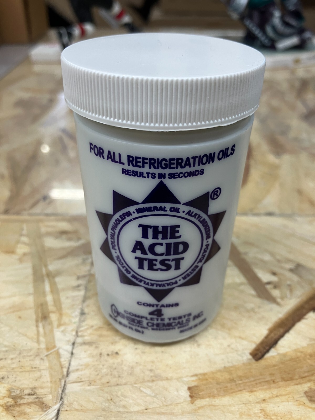The Acid Test HS16001 to test HVAC oil Highside Chemicals | eBay