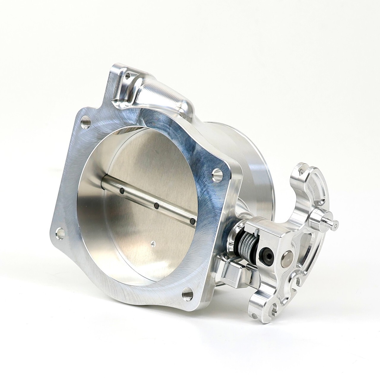 Nick Williams 103MM LS Cable Throttle Body Natural Billet Finish LS1 ...