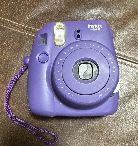 Fuji Instax Mini 8 Instant Camera - Purple | eBay
