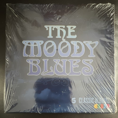 Moody Blues 5 Classic Albums CD Box Set Rock Spectrum Music Sealed 2013 ...