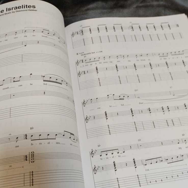 Reggae Guitar Sheet Music with CD Tabs, includes Bob Marley, Jimmy ...