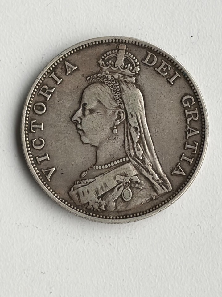 1890 Queen Victoria Double Florin Coin | eBay UK
