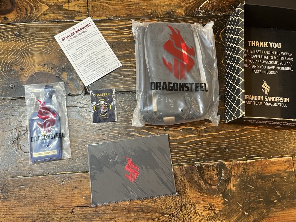 Cosmere Year of Sanderson Swag Box Brandon Sanderson Kickstarter NEW ...