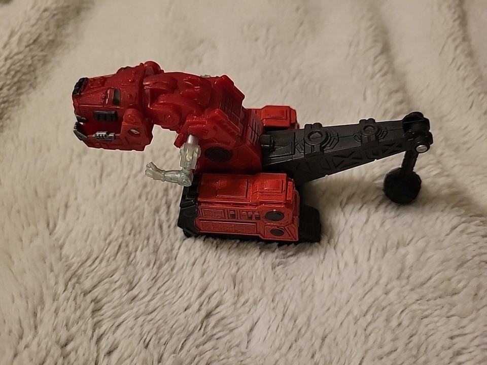 DreamWorks Dinotrux Dinosaur DieCast Red TyRux Ty Rux Vehicle Mattel ...