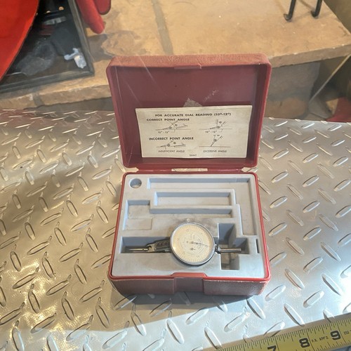 INTERAPID 312B-1 DIAL TEST INDICATOR .0005",0-15-0, JEWELED SWISS MADE ...