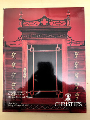 Christie's: Collection of Mr. & Mrs. Jack Warner, October 1990 | eBay