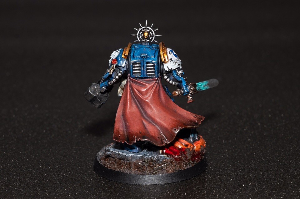 Warhammer 40k Terminator Captain Pro Painted Leviathan Ultramarine ...