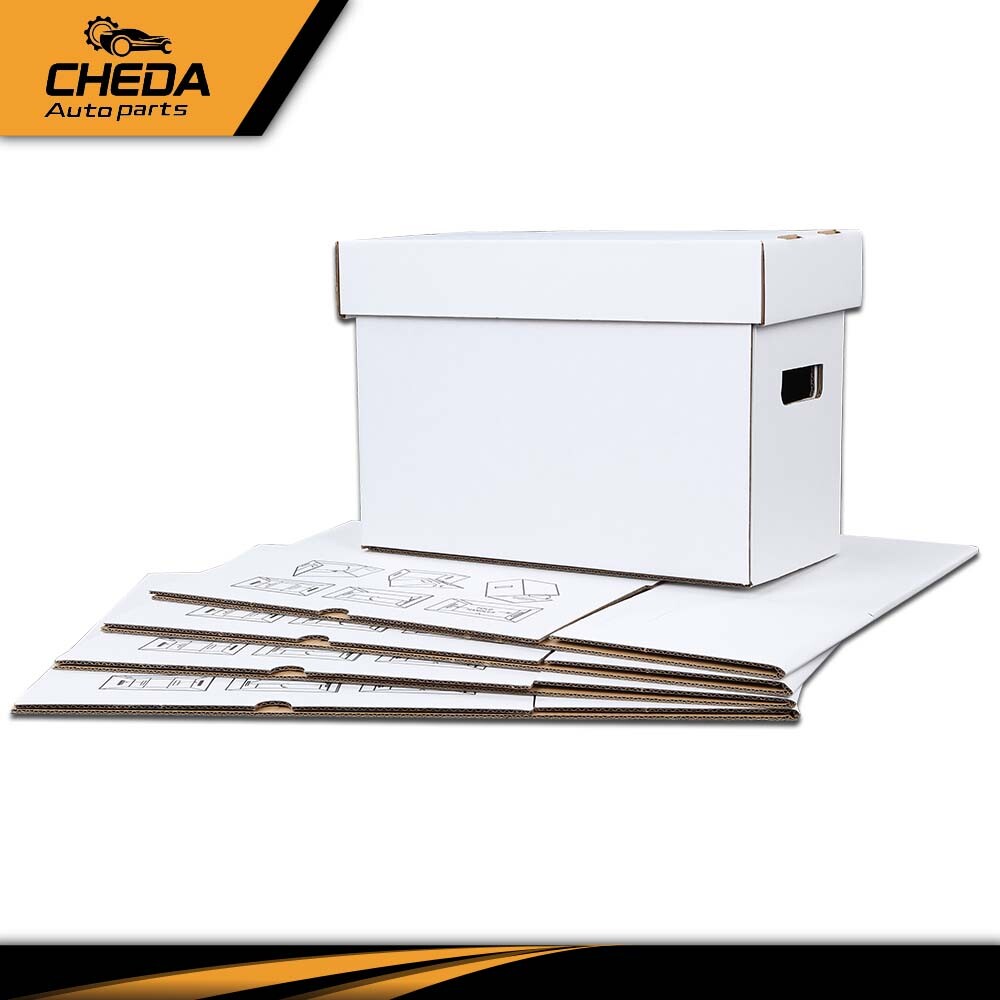 5 Pack Short Cardboard Comic Book Storage Box White - Holds 150-175 ...