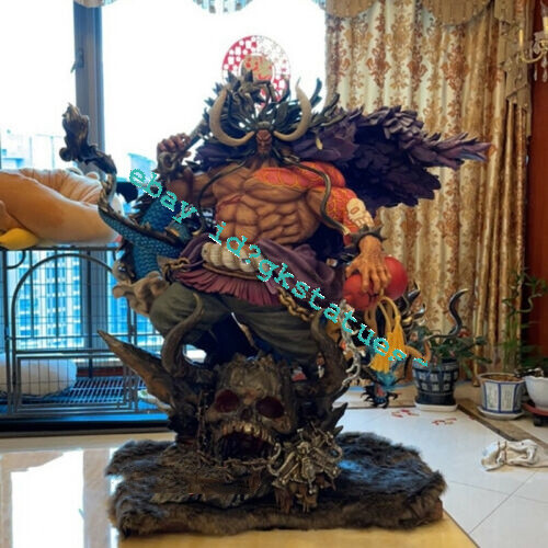 One Piece Kaido Resin Model in stock 1/6 H75cm Led Light Hot JIMEI ...