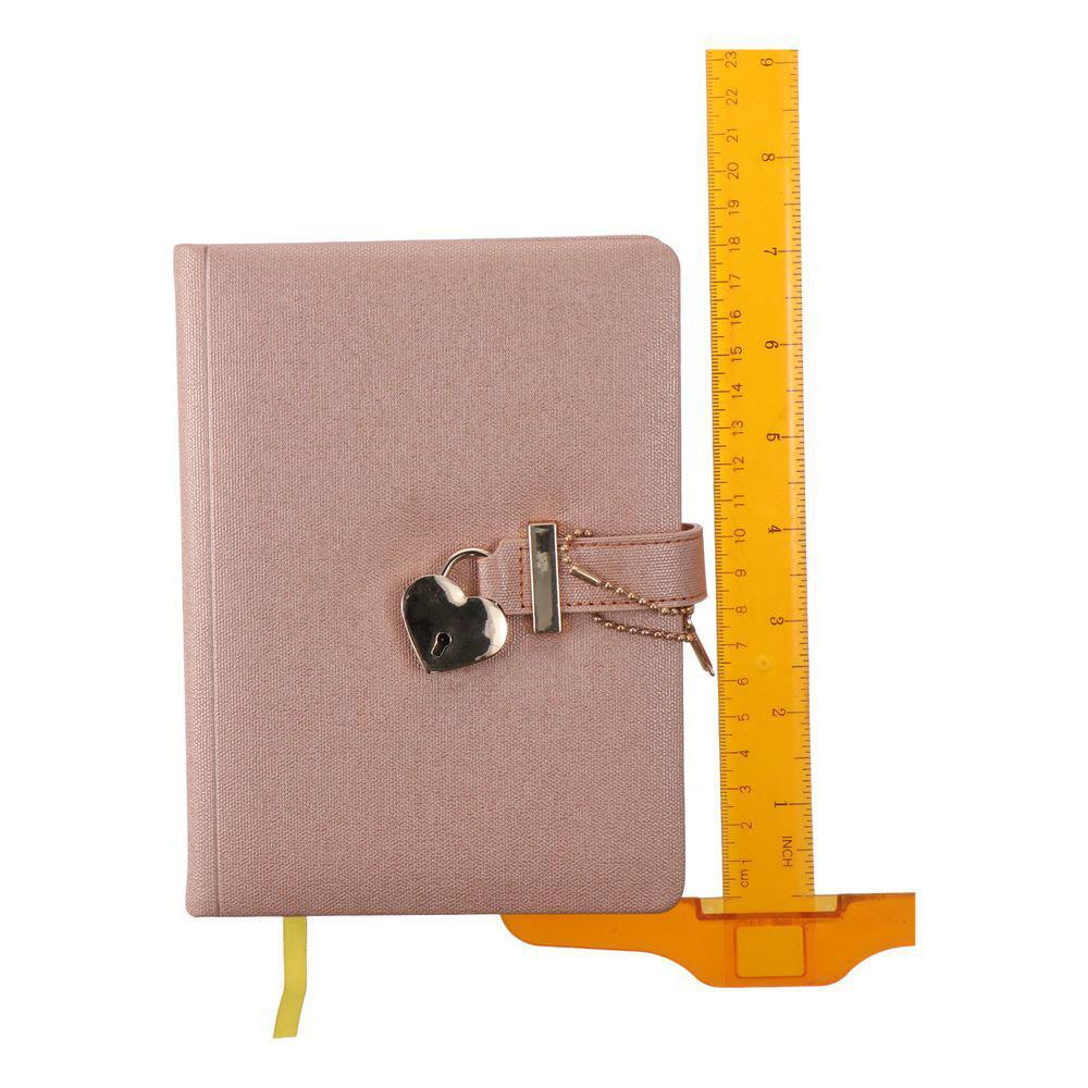 PU Leather Cover Notebook with Key Secret Notebook Gifts Diary Office ...