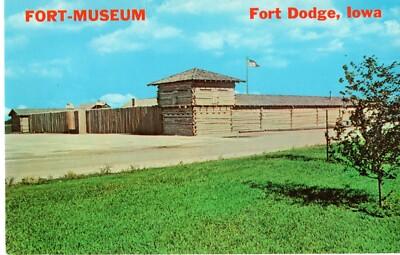 Fort-Museum, Fort Dodge, Iowa Postcard | eBay