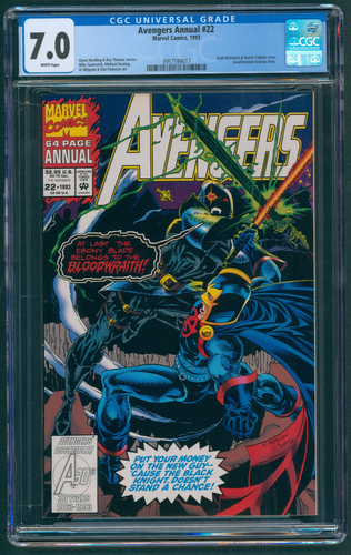 Avengers Annual #22 - 1st Appearance of Bloodwraith - CGC 7.0 | eBay