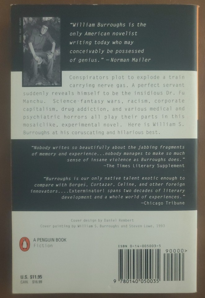 Exterminator ! by William S. Burroughs BRAND NEW PAPERBACK CLEAN BOOK ...