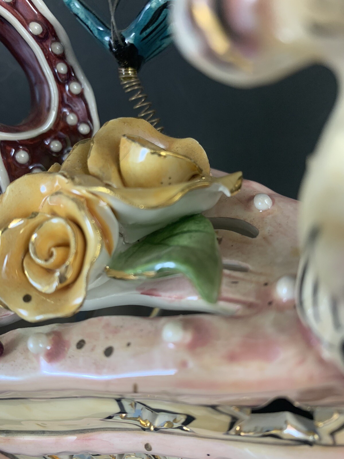 2003 Blue Sky Clayworks 50th Birthday Gift Cake Tealight Cover Heather Goldminc | eBay