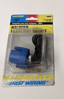 Calterm 09004 Halogen Headlight Socket ~ Fits Halogen Bulb 9004 | eBay