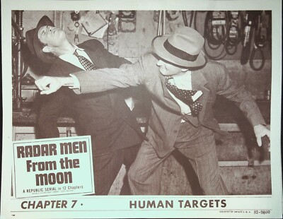 Radar Men From the Moon Chapter #7 Lobby Card 1952 George Wallace ...