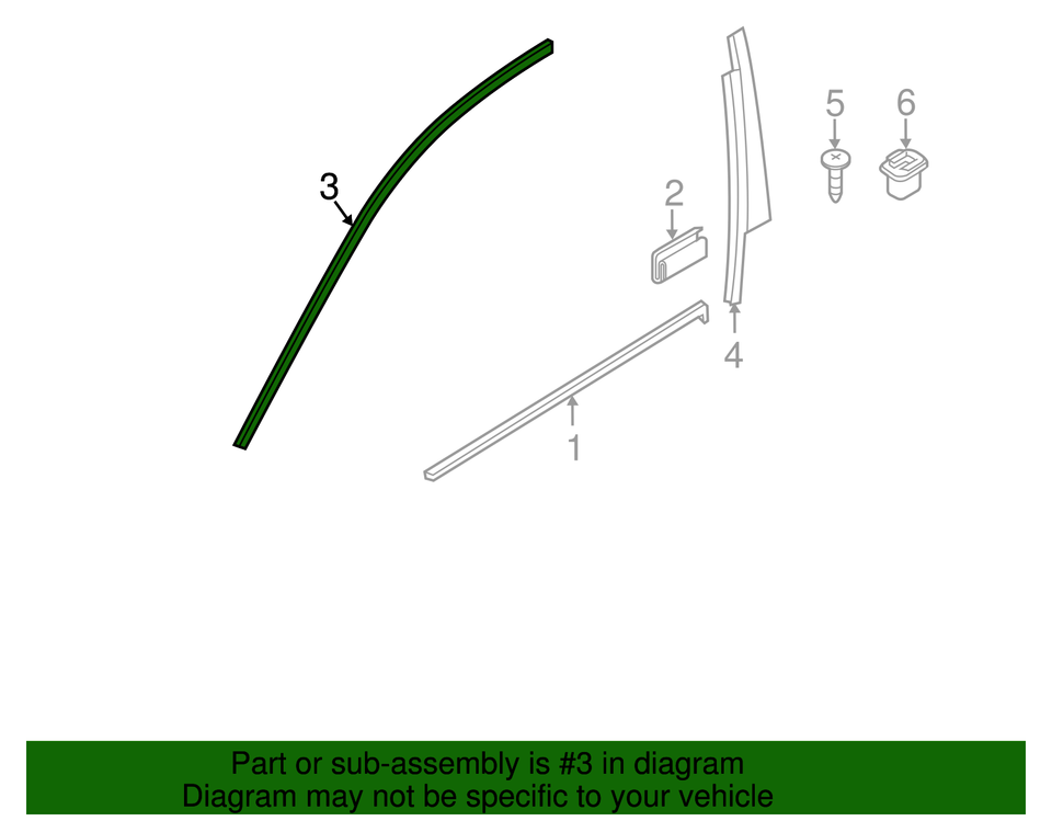 Genuine BMW 2017-2023 BMW - Upper Molding 51-33-7-390-113 | eBay