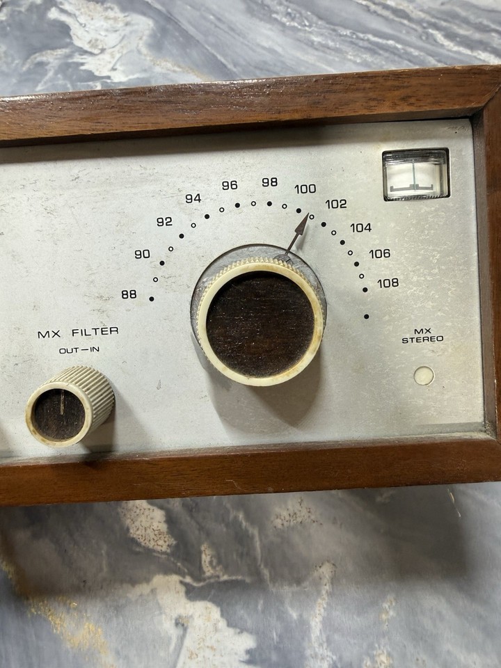 Vtg KLH "Model Eighteen" All Transistor FM MULTIPLEX TUNER /18 FOR PART ...