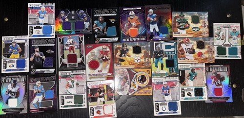NFL Patch/Jersey/Memorabilia Cards. You Pick The Card. Random Years ...