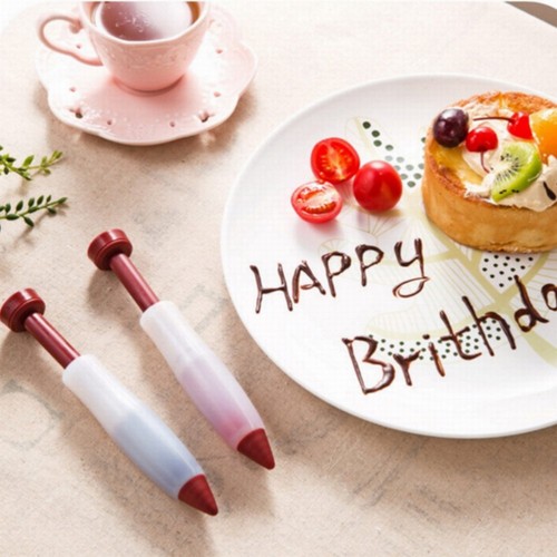 3 Pcs Chocolate Decorating Pen Cookie Icing Tools Cake Supplies Squeezing | eBay