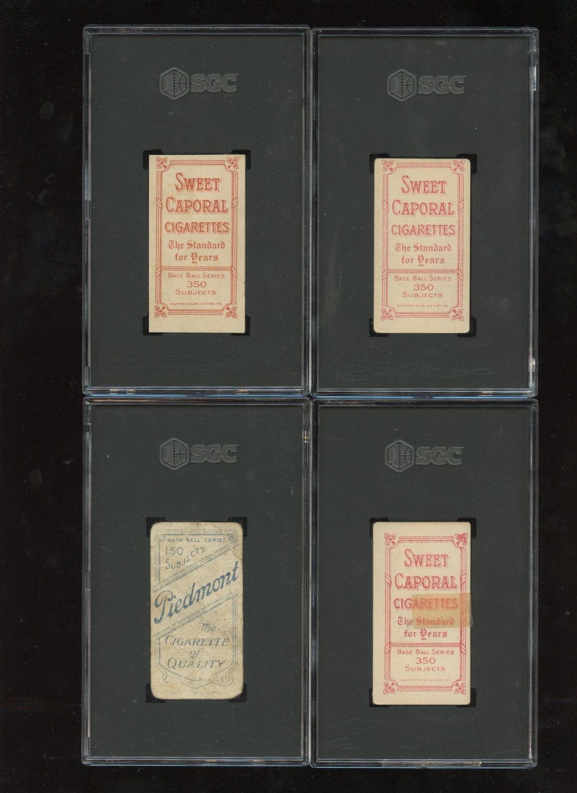 T206 lot of 11 ~~ SGC Authentic commons ~~ SHARP condition NICE | eBay