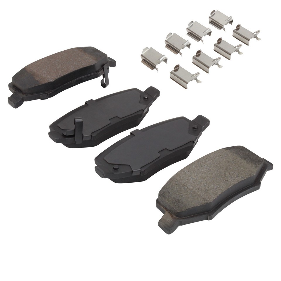 MPA Electrical Rear Disc Brake Pad Set for Wrangler+More (1002-1274M ...