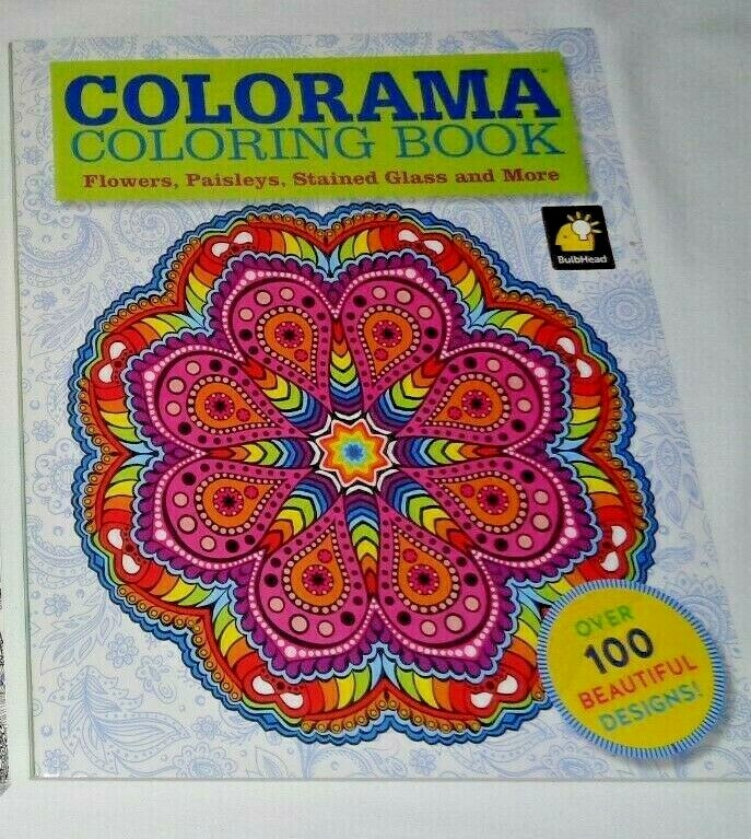 Set of 2 Coloring for Creativity & Colorama NEW Adult Coloring Books | eBay