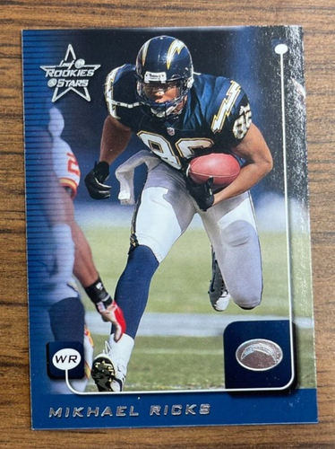 1999 Rookies & Stars Card # 156 Mikhael Ricks - Los Angeles Chargers | eBay