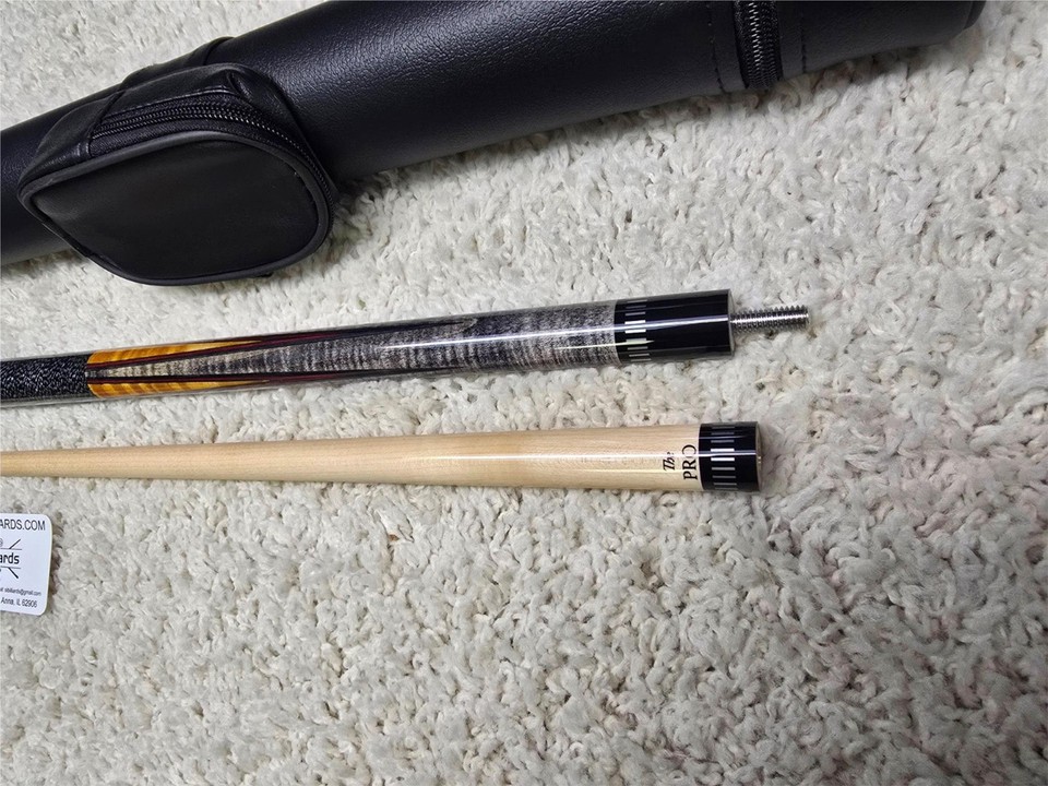 Meucci SW1 Bar Box Pool Cue 12.5mm 29" Pro Shaft + Free Hard Case ...