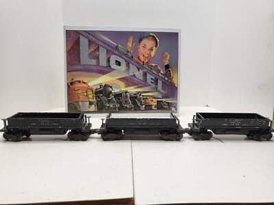 LOT OF 3 Lionel Automatic Dump Cars 3469 | eBay