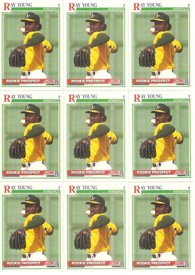 36 CARD RAY YOUNG BASEBALL CARD LOT 824 | eBay