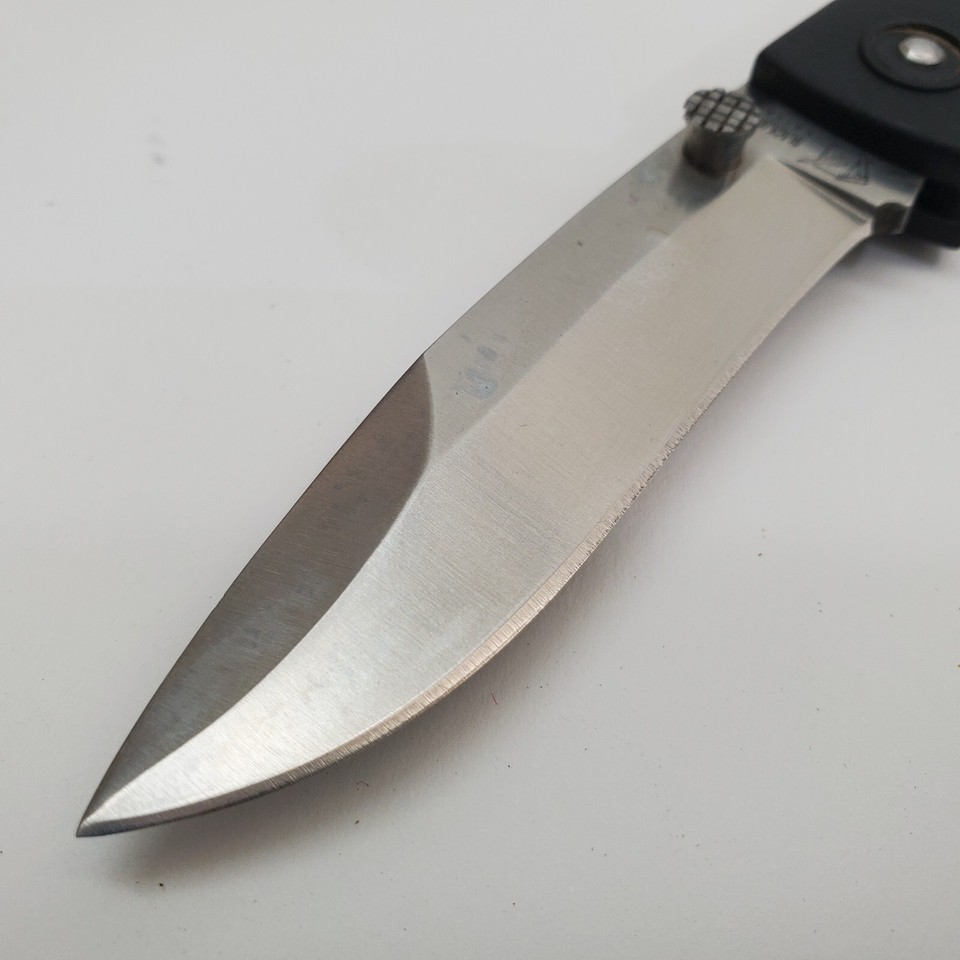 Vintage Blackjack Mamba Tactical Lockback Folding Knife FRN Scales EDC ...