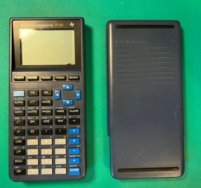 Tested TI-81 Texas Instruments Graphing Calculator - Well Loved ...