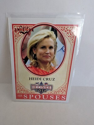Decision 2016 Heidi Cruz Red Foil Ultra Rare Parallel Card | eBay