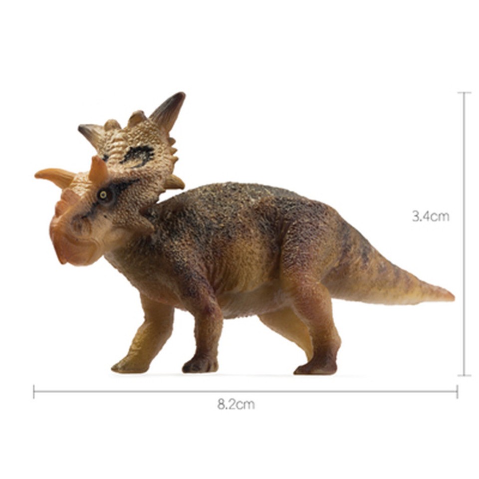 PNSO 48Pc Mini Dinosaur Model Tyrannosaurus Triceratops Collectio Toy ...