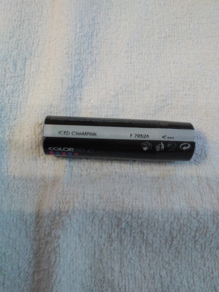 Avon Color Trend Lipstick ~ Iced Champink Discontinued very Rare | eBay