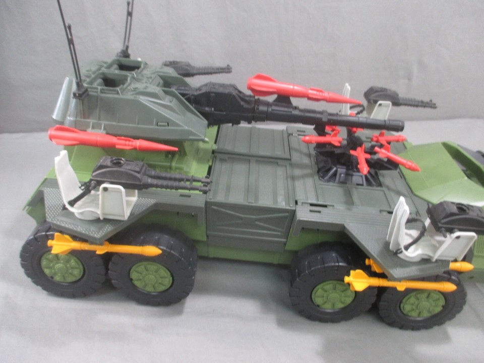 GI Joe 1988 ROLLING THUNDER w/ ARMADILLO Complete w/ Box Hasbro Vintage ...