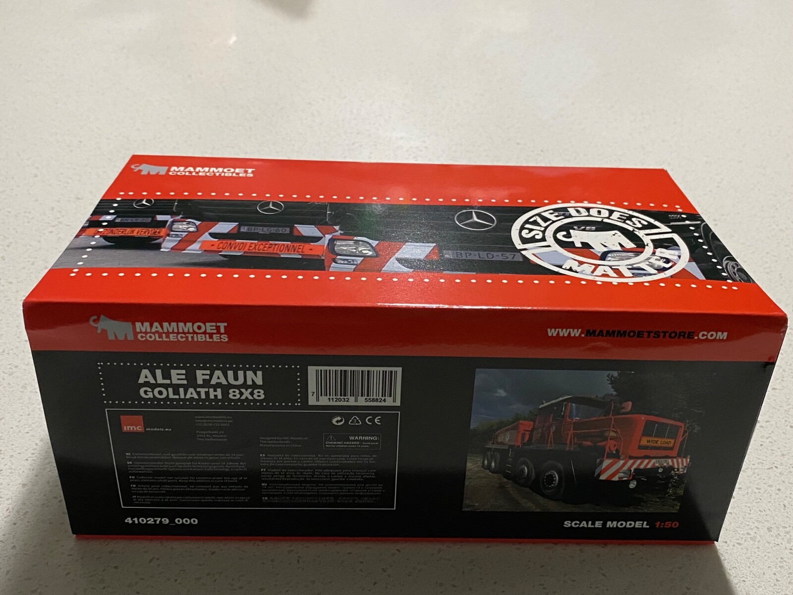 1/50 MAMMOET ALE FAUN GOLIATH 8X8 IMC Conrad NZG WSI | eBay