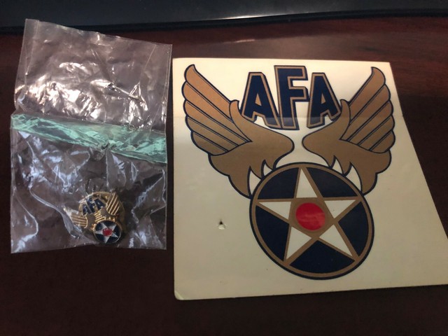 US Air Force Association AFA Pin & Sticker | eBay