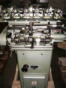 Brocading Machine GUDEL 6-Position Semi-Automatic Copy Milling ...