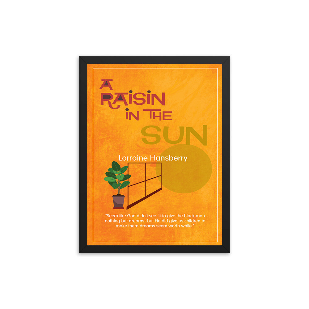 A Raisin In The Sun Play Poster Art Rotch Set Designer A Raisin In