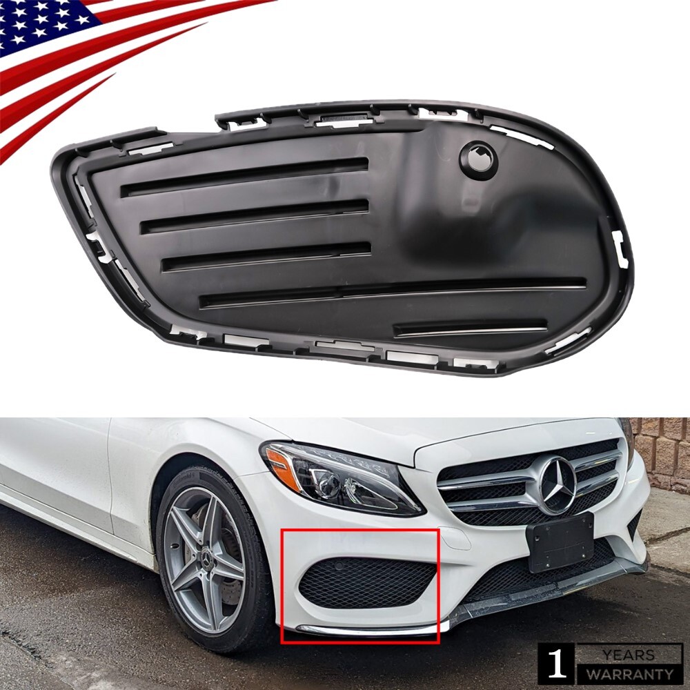 For 2015-2018 Benz C-Class Bumper Insert Face Bar Filler Cover Right ...