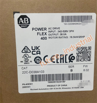 22C-D038A103 /B PowerFlex AC Drive AB New Factory Sealed | eBay