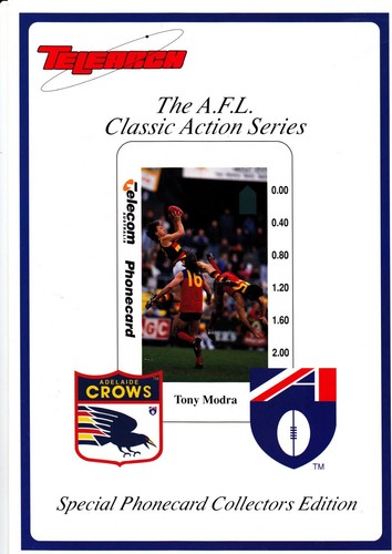 AFL 1994 Classic Action Series Special Phonecard Collectors Edition ...