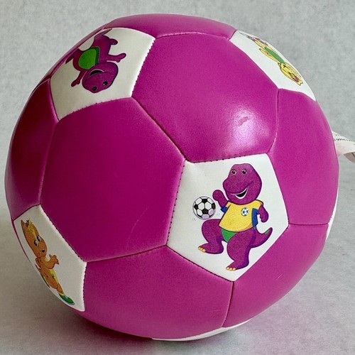 Barney Live in Concert Soft Soccer Ball 2010 VEE Corp Rare Plush Toy ...