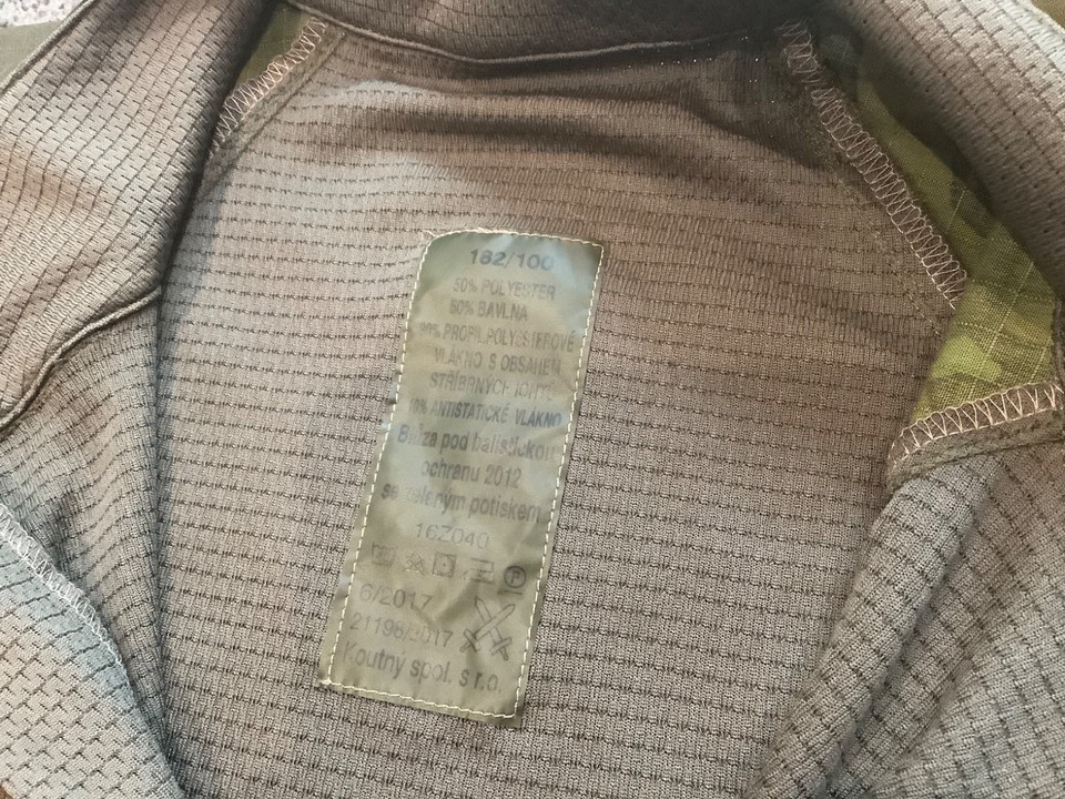 Original Czech Army Combat Shirt UBAC M95 Camo Pattern - New | eBay
