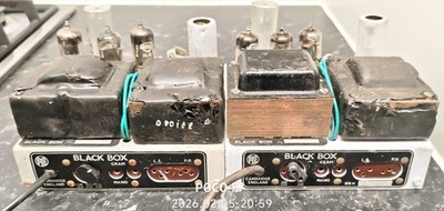 Pair of Vintage Pye Black Box Valve Amplifiers. Read description for ...