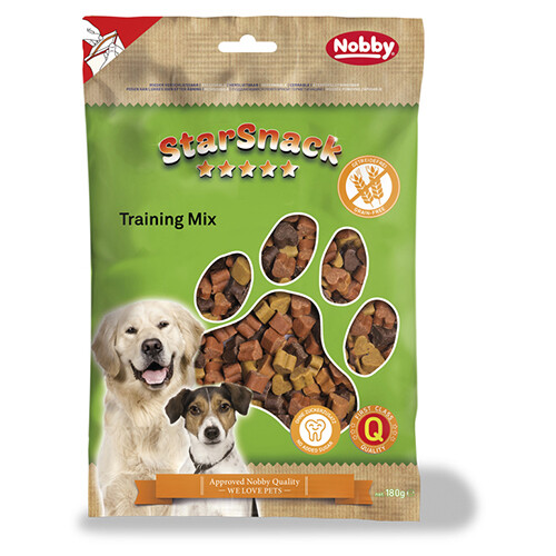Nobby Starsnack Addestramento Mix senza Cereali 180 G, Snack per Cani ...