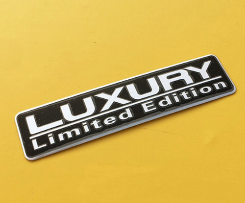 Black Luxury Limited Edition VIP JP JDM Car Trunk Sticker Badge Decal ...